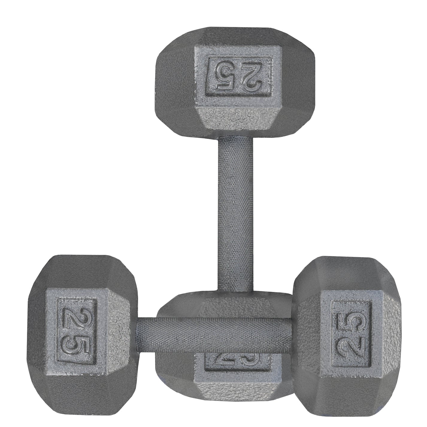 25 lb Dumbbell Pair (DBP-025) – Deltech Fitness