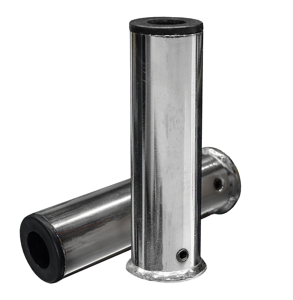 Deltech Fitness Pair Chrome Olympic Adapters (P718LX-P)