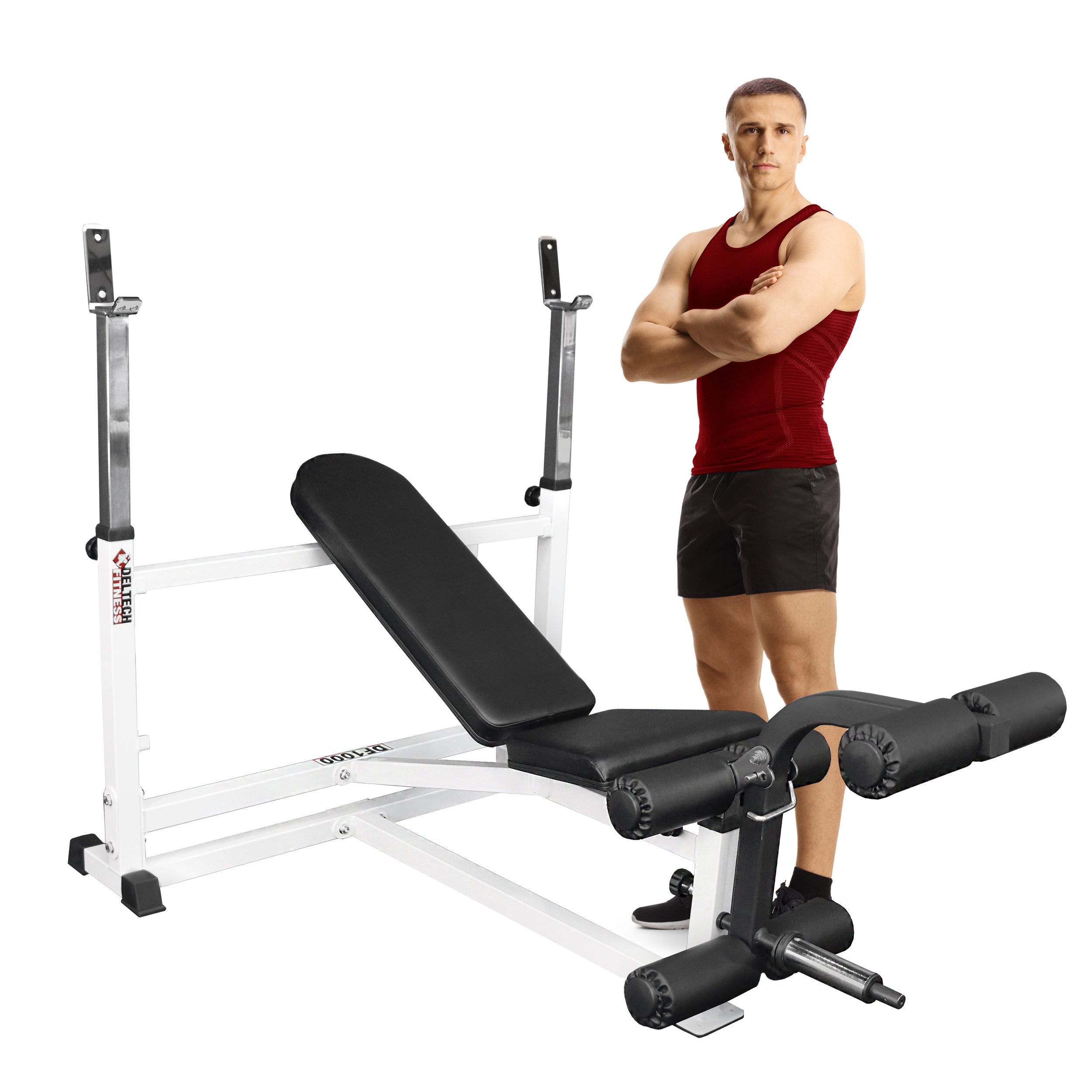 Deltech Fitness Olympic Weight Bench (DF1000)
