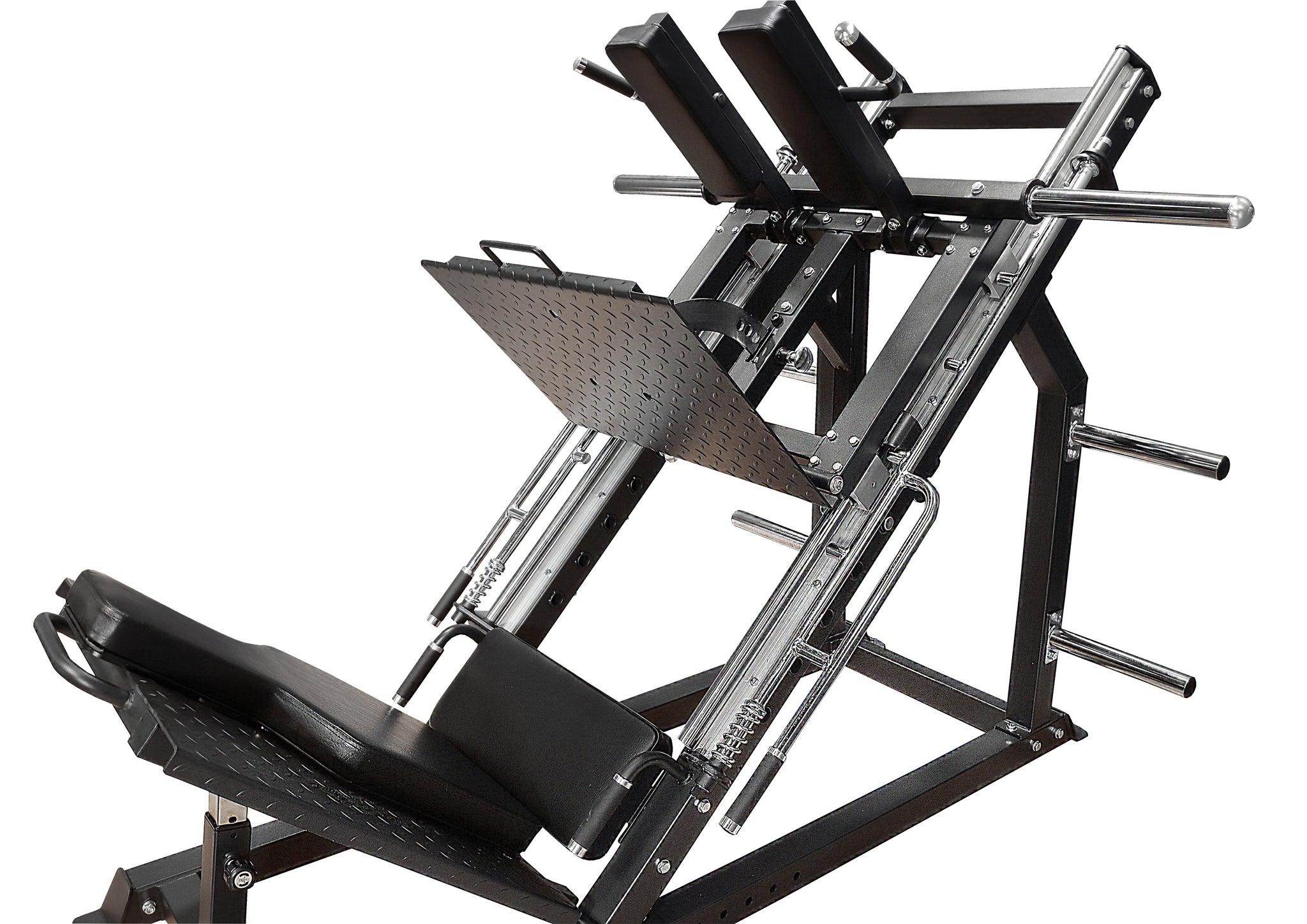 Deltech Fitness DF809- Linear Bearing Hack Squat/Leg Press (Hip Sled)
