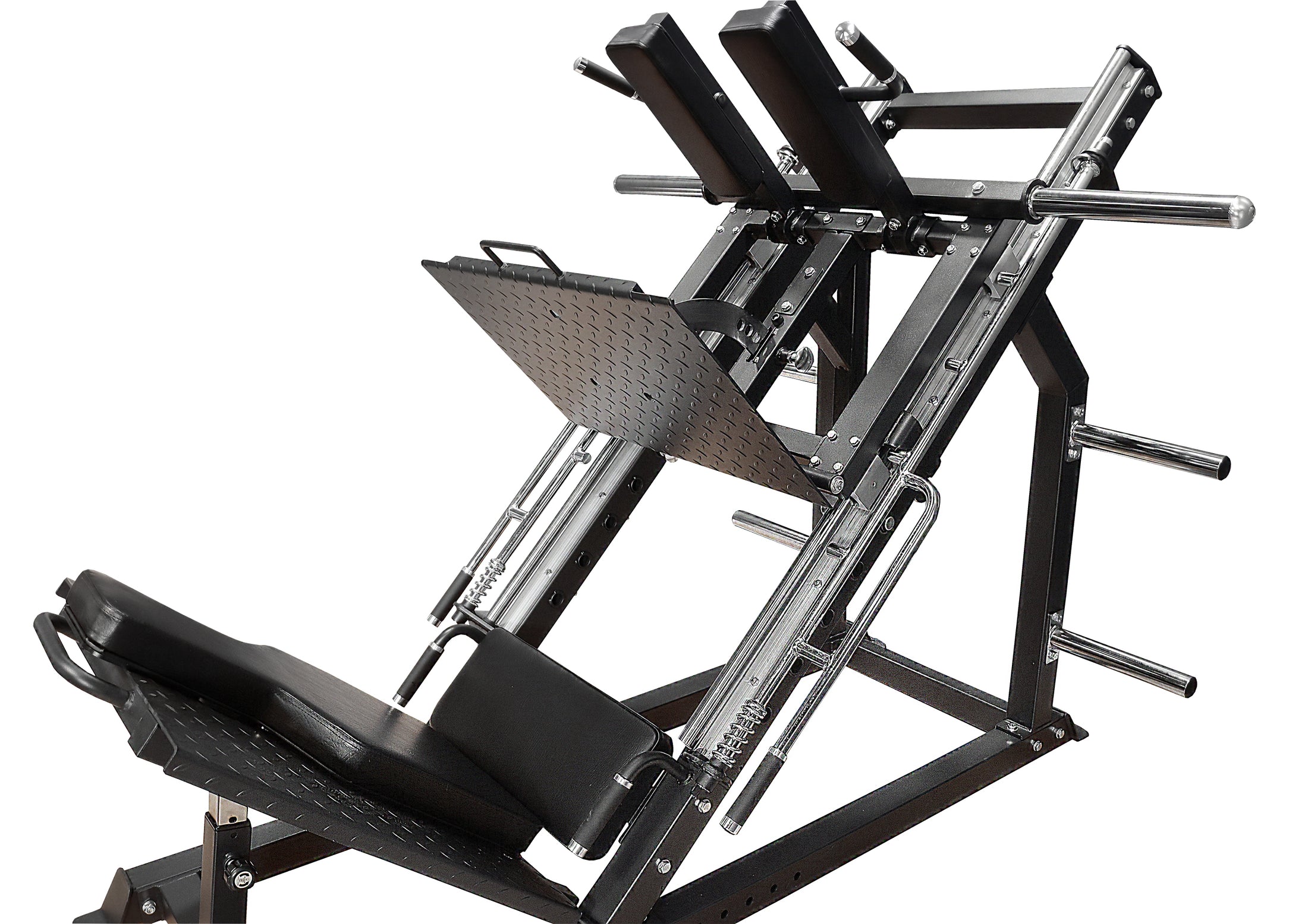 Deltech Fitness DF809- Linear Bearing Hack Squat/Leg Press (Hip Sled)
