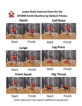 Linear Bearing Smith Machine (DF4900) – Deltech Fitness